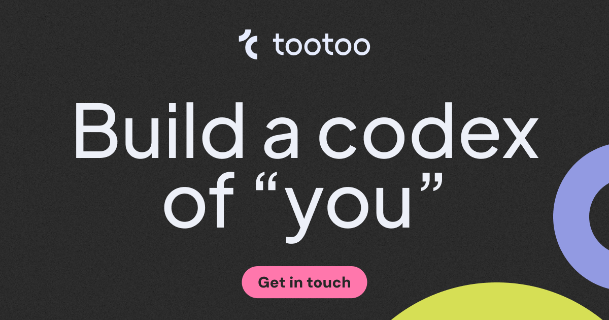 tootoo – Build a codex of you for every AI conversation